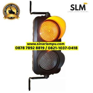 Lampu Traffic Light 2 Lampu Warna Kuning - Sinar Lampu Mentari