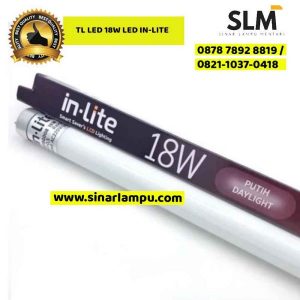 Lampu TL LED 18 Watt In-Lite - Sinar Lampu Mentari