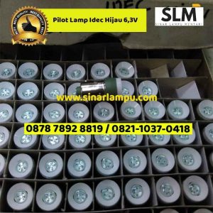 Pilot Lamp Idec Hijau 6,3V - Sinar Lampu Mentari Agen dan Distributor