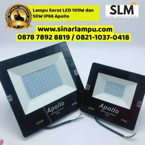 Lampu Sorot LED 100W dan 50W IP66 Apollo - Sinar Lampu Mentari