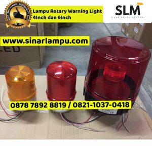 Lampu Rotary Warning Light 4 Inch dan 6 Inch - Sinar Lampu Mentari