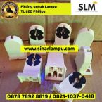 Fitting untuk Lampu TL T8 LED Philips - Sinar Lampu Mentari