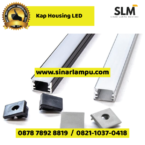 Kap atau Housing Lampu LED Strip 1 Meter - Sinar Lampu Mentari